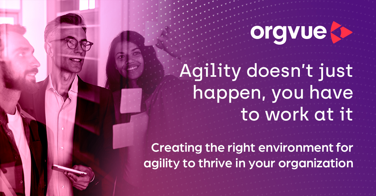 Agility doesn’t just happen, you have to work at it | Orgvue