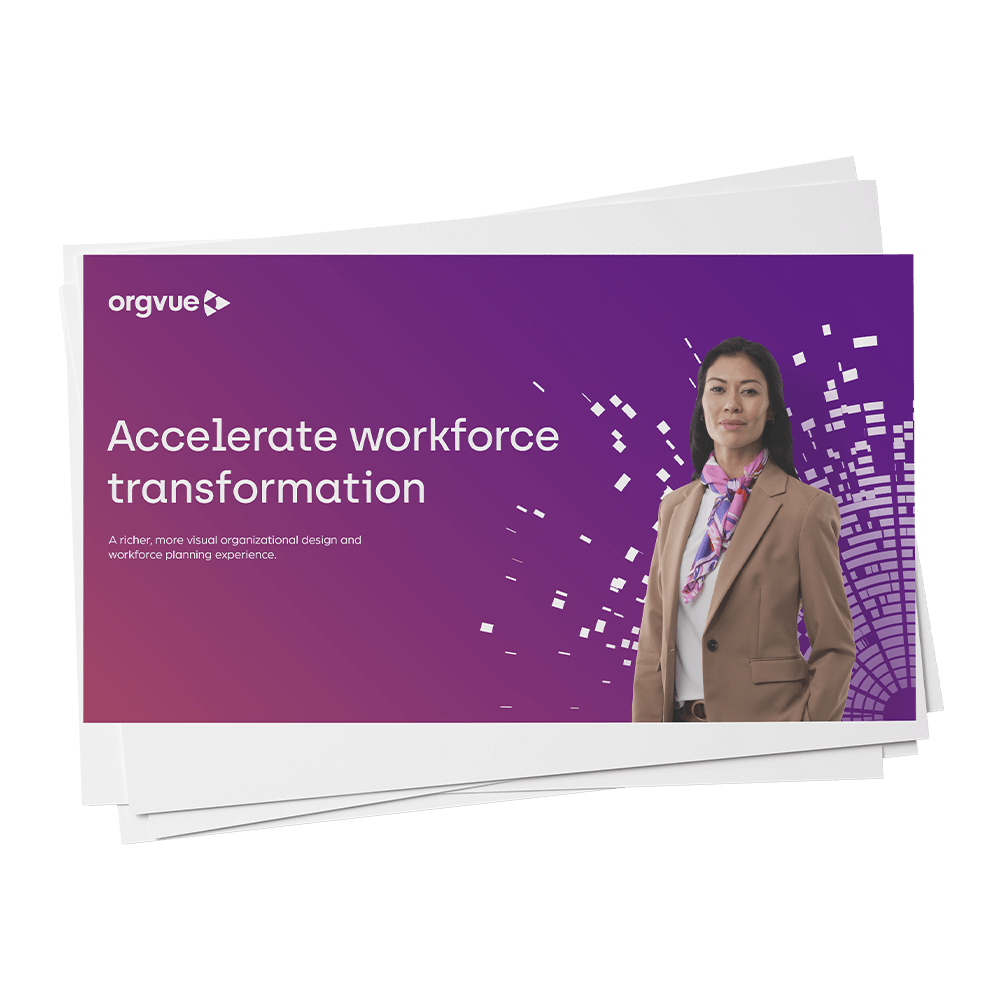Accelerate workforce transformation | Orgvue